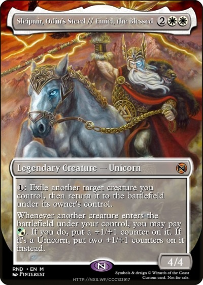 MTGNexus - Sleipnir, Odin's Steed // Emiel, the Blessed