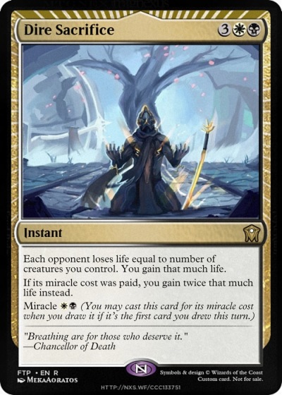 MTGNexus - Dire Sacrifice