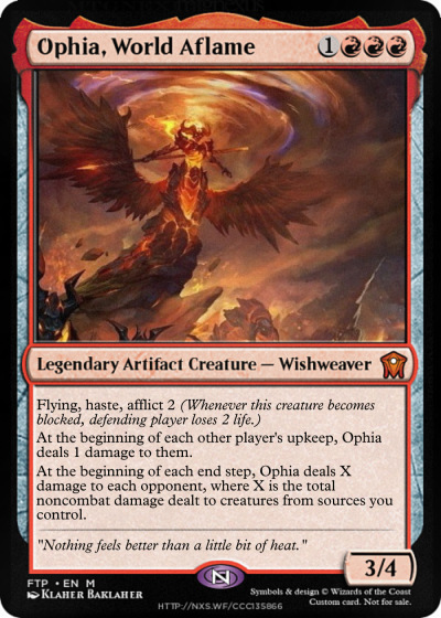 MTGNexus - Ophia, World Aflame