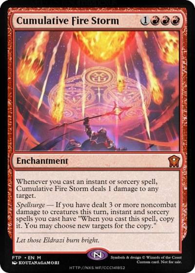 MTGNexus - Cumulative Fire Storm