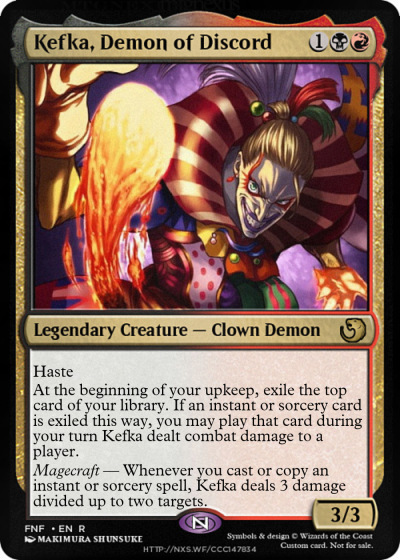 MTGNexus - Kefka, Demon of Discord