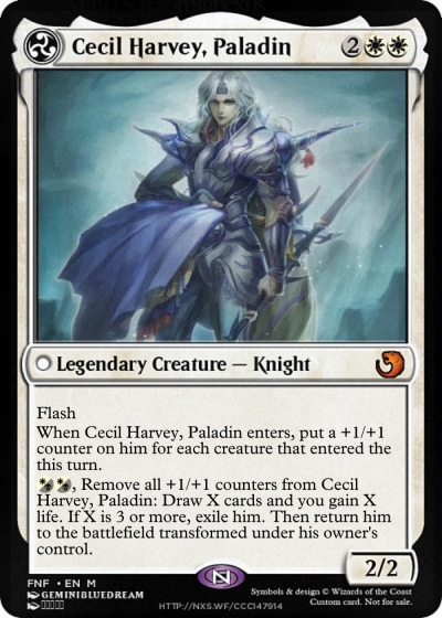 MTGNexus - Cecil Harvey, Paladin // Cecil Harvey, Dark Knight