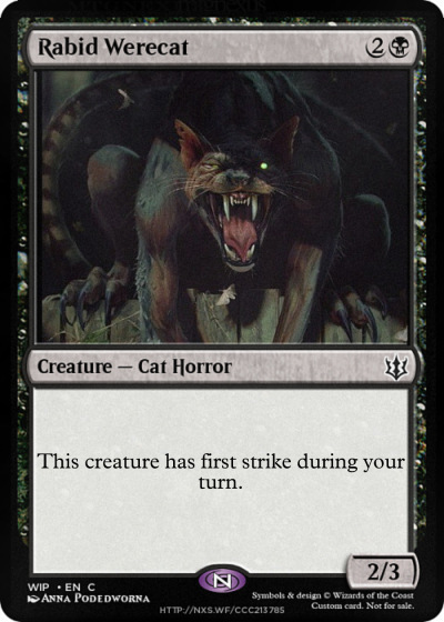 MTGNexus - Cursed Werecat