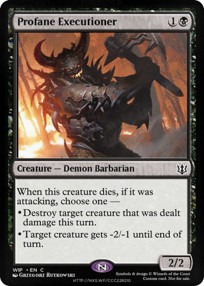 MTGNexus - Profane Berserker