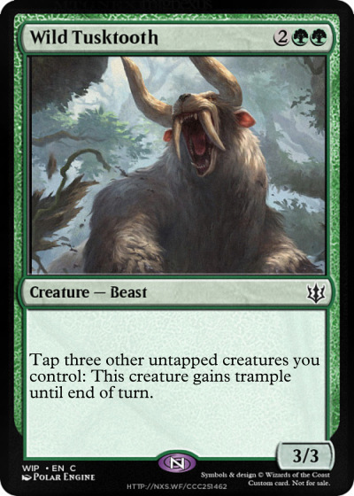 MTGNexus - Wild Tusktooth