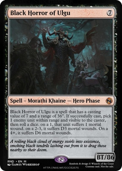 MTGNexus - Black Horror of Ulgu