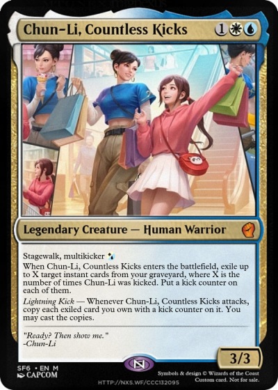 MTGNexus - Chun-Li, Countless Kicks
