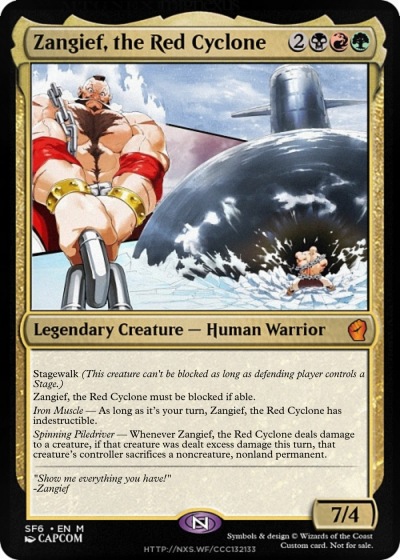 MTGNexus - Zangief, the Red Cyclone