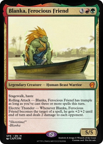 MTGNexus - Blanka, Ferocious Friend