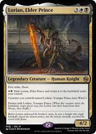 MTGNexus - Lorian, Elder Prince