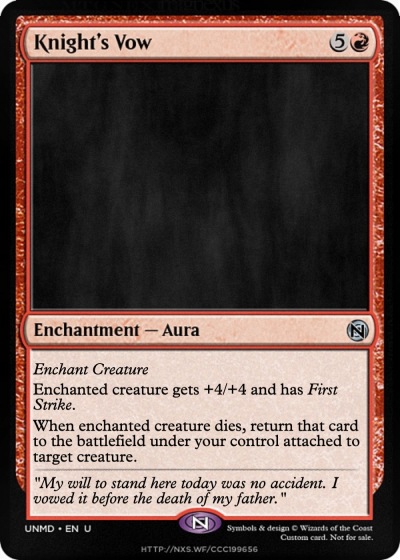 MTGNexus - Knight's Vow