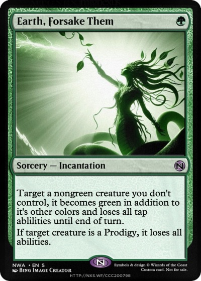 MTGNexus - Earth, Forsake Them