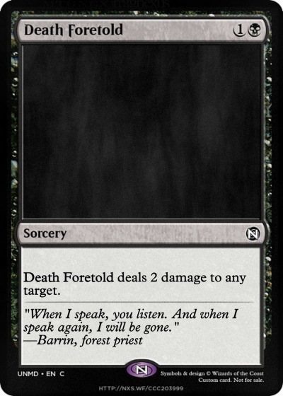 MTGNexus - Death Foretold