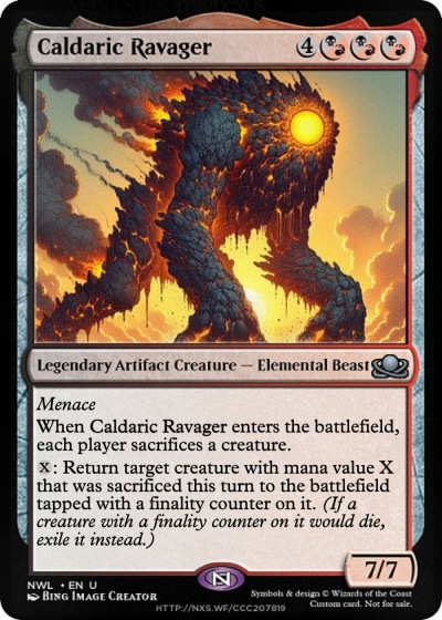 MTGNexus - Caldaric Ravager