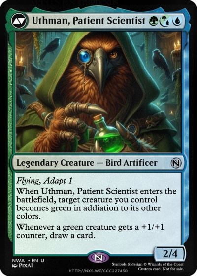 MTGNexus - Uthman, Scrupulous Scientist // Uthman, Patient Scientist