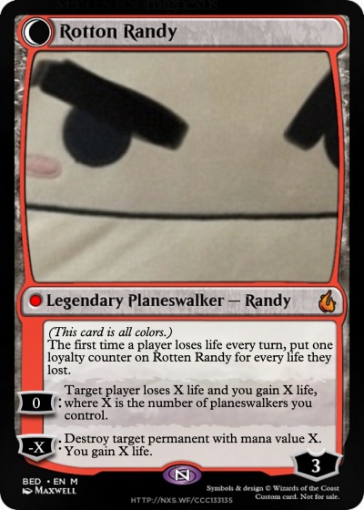 MTGNexus - Cotton Candy // Rotton Randy