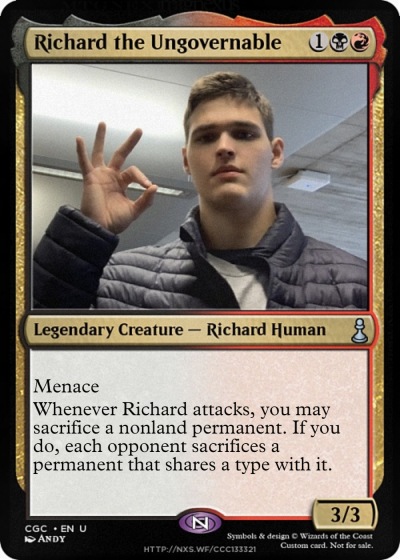 MTGNexus - Richard the Ungovernable