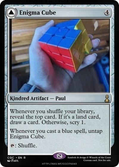 MTGNexus - Enigma Cube // Swiss-Made Timepiece