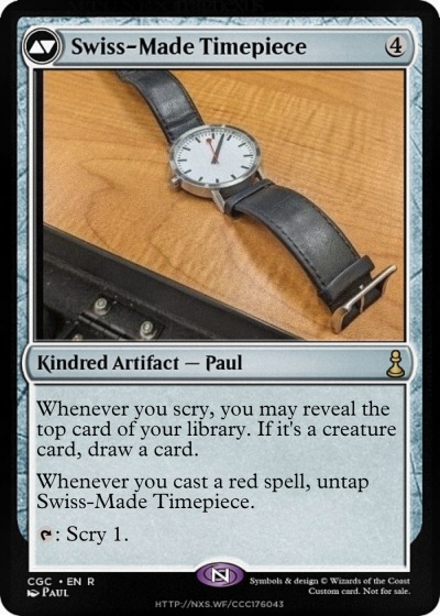 MTGNexus - Enigma Cube // Swiss-Made Timepiece