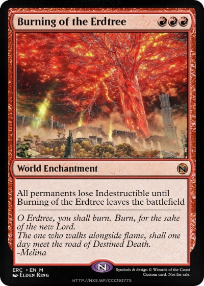 MTGNexus - Burning of the Erdtree