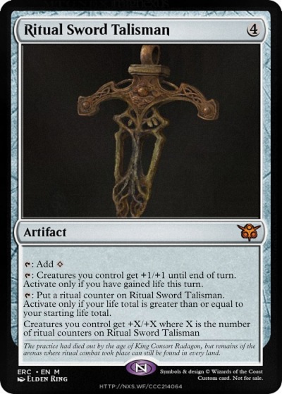 MTGNexus - Ritual Sword Talisman