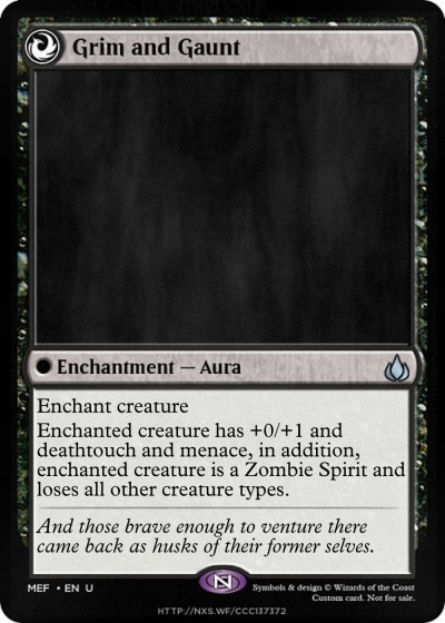 MTGNexus - Grim Haunt // Grim and Gaunt