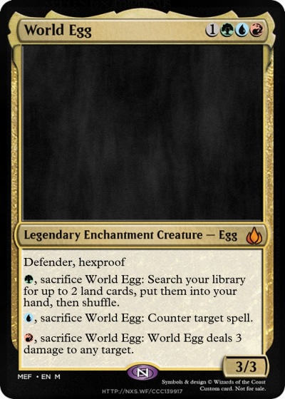 MTGNexus - World Egg