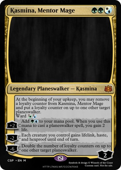 MTGNexus - Kasmina, Mentor Mage