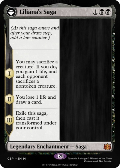 MTGNexus - Liliana's Saga // Liliana Vess, Necromancer