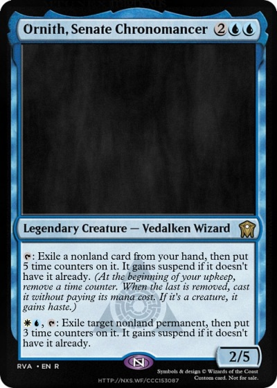 MTGNexus - Ornith, Senate Chronomancer