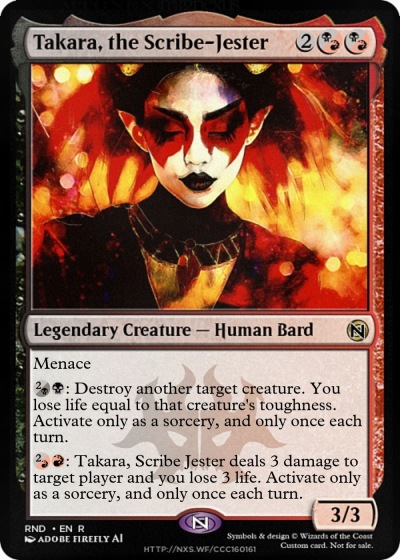 MTGNexus - Takara, the Scribe-Jester