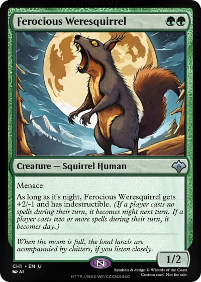 MTGNexus - Ferocious Weresquirrel