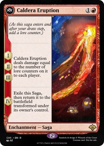 MTGNexus - Caldera Eruption // Erupting Caldera