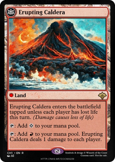 MTGNexus - Caldera Eruption // Erupting Caldera