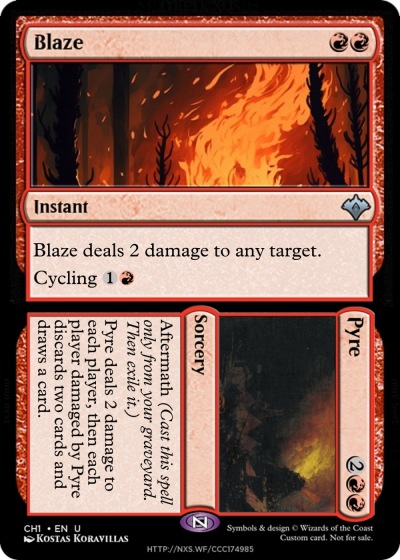 MTGNexus - Blaze // Pyre