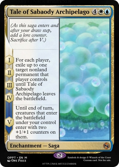 MTGNexus - Tale of Sabaody Archipelago