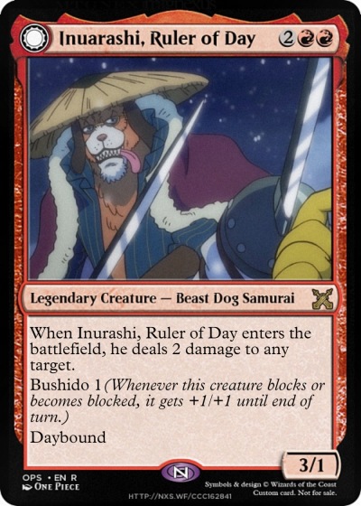 MTGNexus - Inuarashi, Ruler of Day // Inuarashi, Sulong Samurai