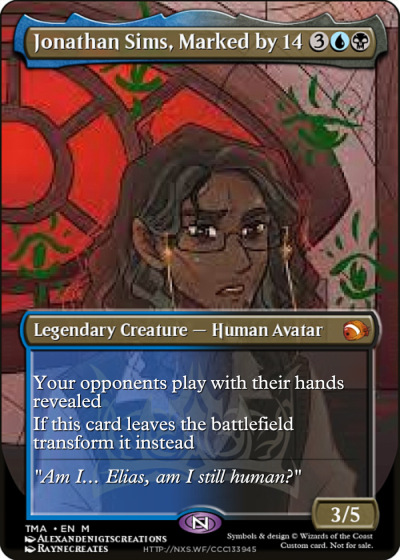 MTGNexus - Jonathan Sims, the Archivist // Jonathan Sims, Marked by 14