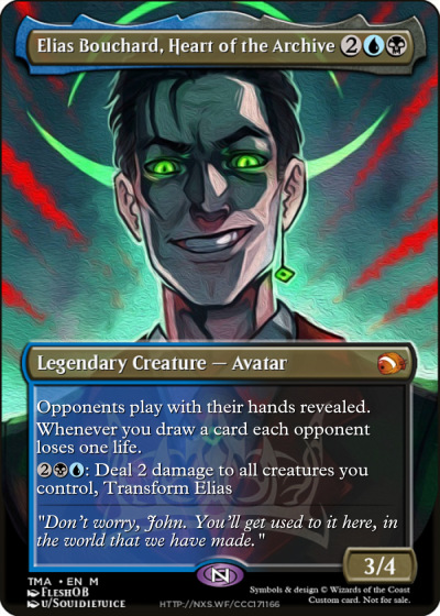 MTGNexus - Elias Bouchard, Heart of the Archive // Jonah Magnus, The Pupil