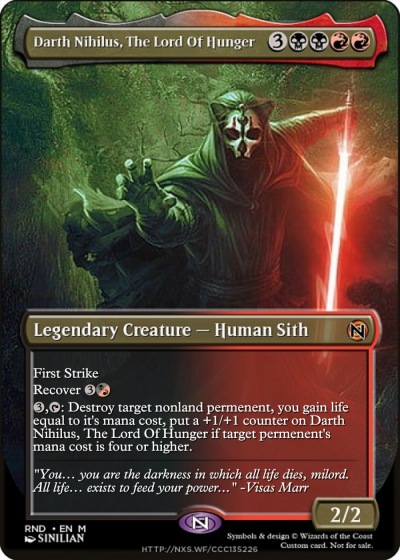 MTGNexus - Darth Nihilus, The Lord Of Hunger