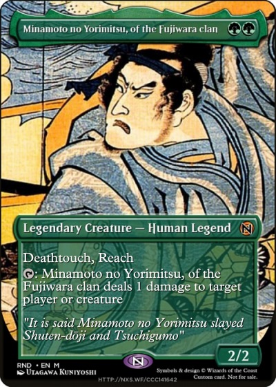 MTGNexus - Minamoto no Yorimitsu, of the Fujiwara clan