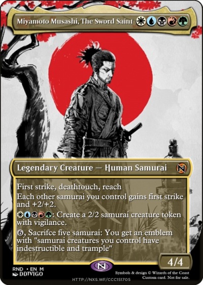 MTGNexus - Miyamoto Musashi, The Sword Saint