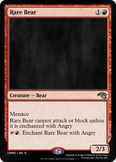 MTGNexus - Rare Bear