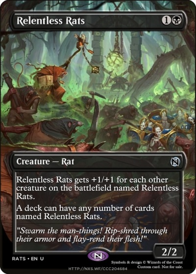 MTGNexus - We're rats, we're rats.