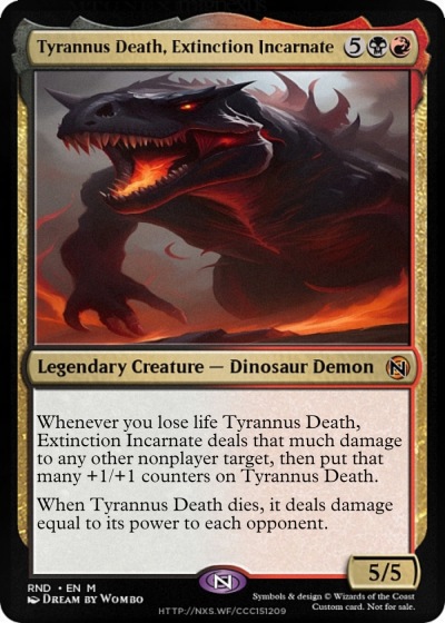 MTGNexus - Tyrannus Death, Extinction Incarnate