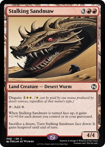 MTGNexus - Stalking Sandmaw