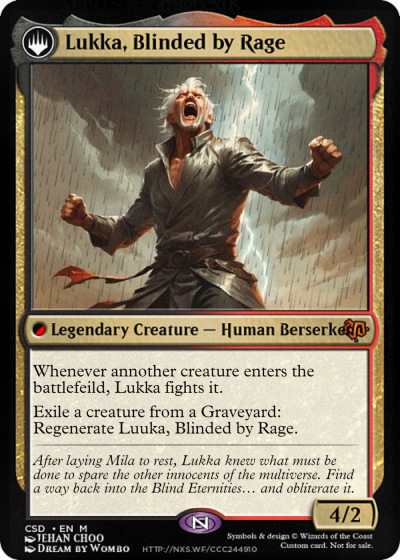 MTGNexus - Lukka, the Suffering // Lukka, Blinded by Rage
