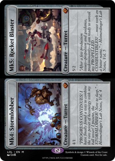 MTGNexus - Mk4: Stormlobber // Mk5: Rocket Blaster