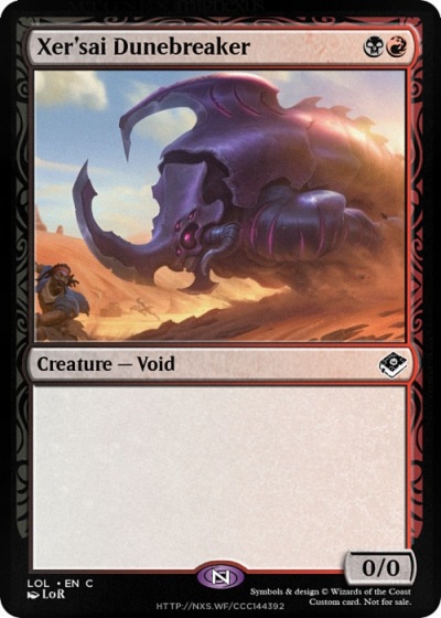 MTGNexus - Xer'sai Dunebreaker