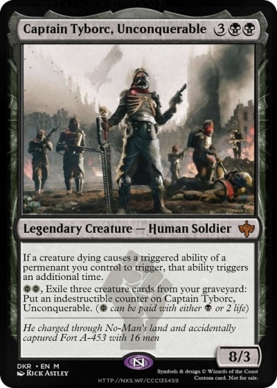MTGNexus - Captain Tyborc, Unconquerable